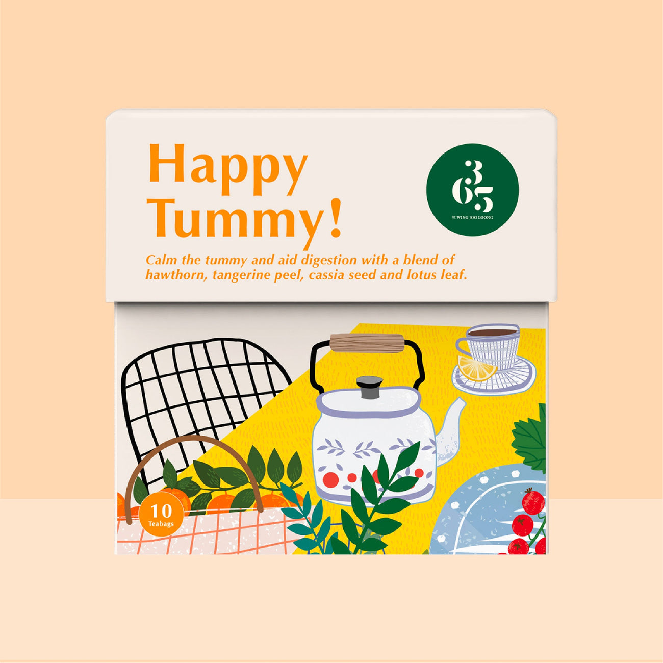 Happy Tummy | Herbal Infusion Tea from 365 by Wing Joo Loong